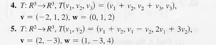 Solved Finding an Image and a Preimage In Exercises 1-6, | Chegg.com