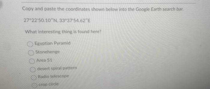 Solved Copy and paste the coordinates shown below into the | Chegg.com