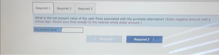 Solved Problem 14-25 (Algo) Net Present Value Analysis of a | Chegg.com