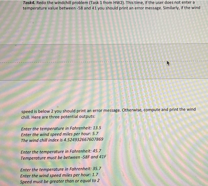 Solved Taski. Write a program that prompts the user to enter | Chegg.com
