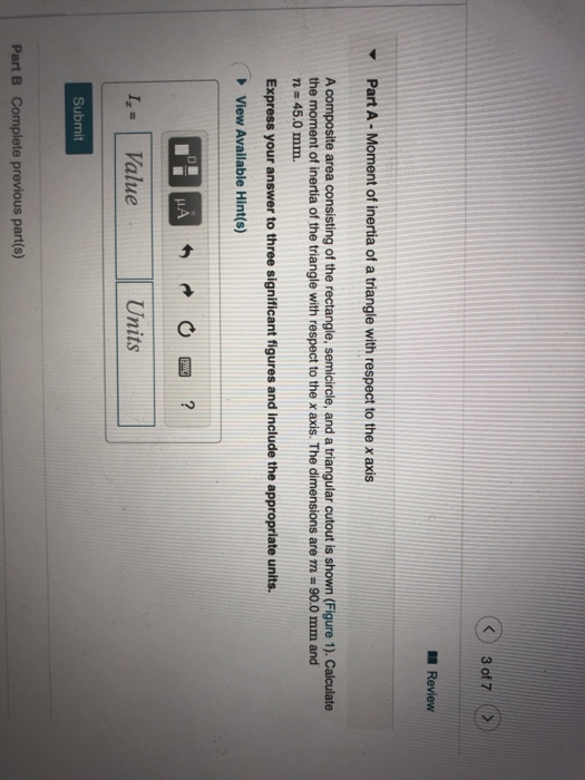 Solved Learning Goal: Part A - To be able to calculate the | Chegg.com