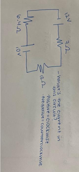 Solved Positive = clockwise Negative = counterciockmse | Chegg.com