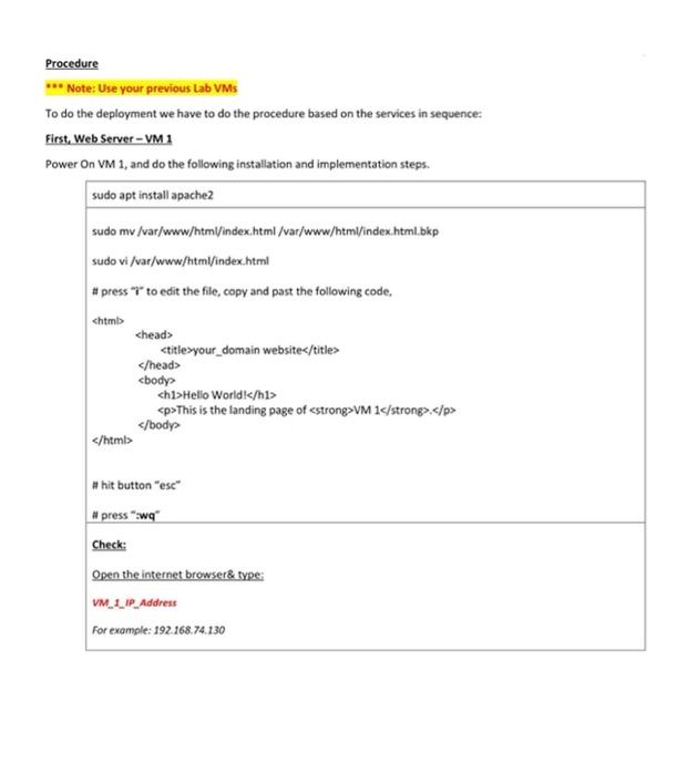 Solved Cloud Computing Lab 4: Deploying Application- Due | Chegg.com