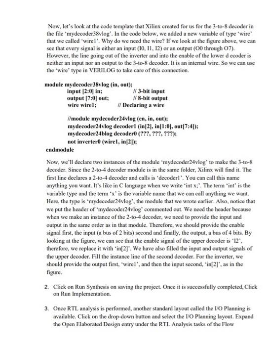 Solved EXPERIMENT #5 Decoder and Demultiplexer Objective: To | Chegg.com