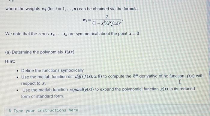 Solved The normalized Legendre polynomial of degree n (so | Chegg.com