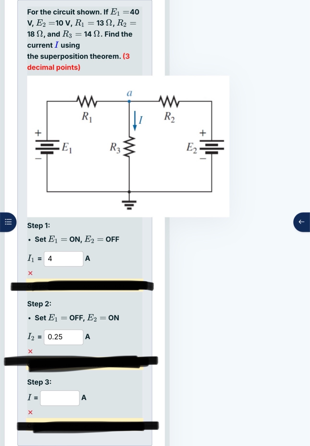 Solved For the circuit shown. If | Chegg.com