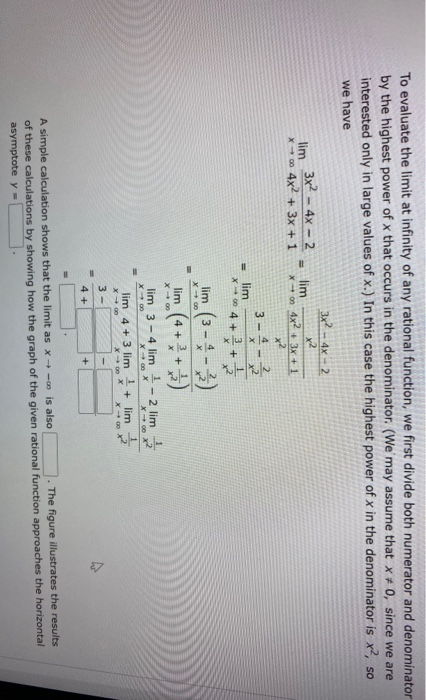 Solved EXAMPLE 3 Evaluate the limit below and indicate which | Chegg.com