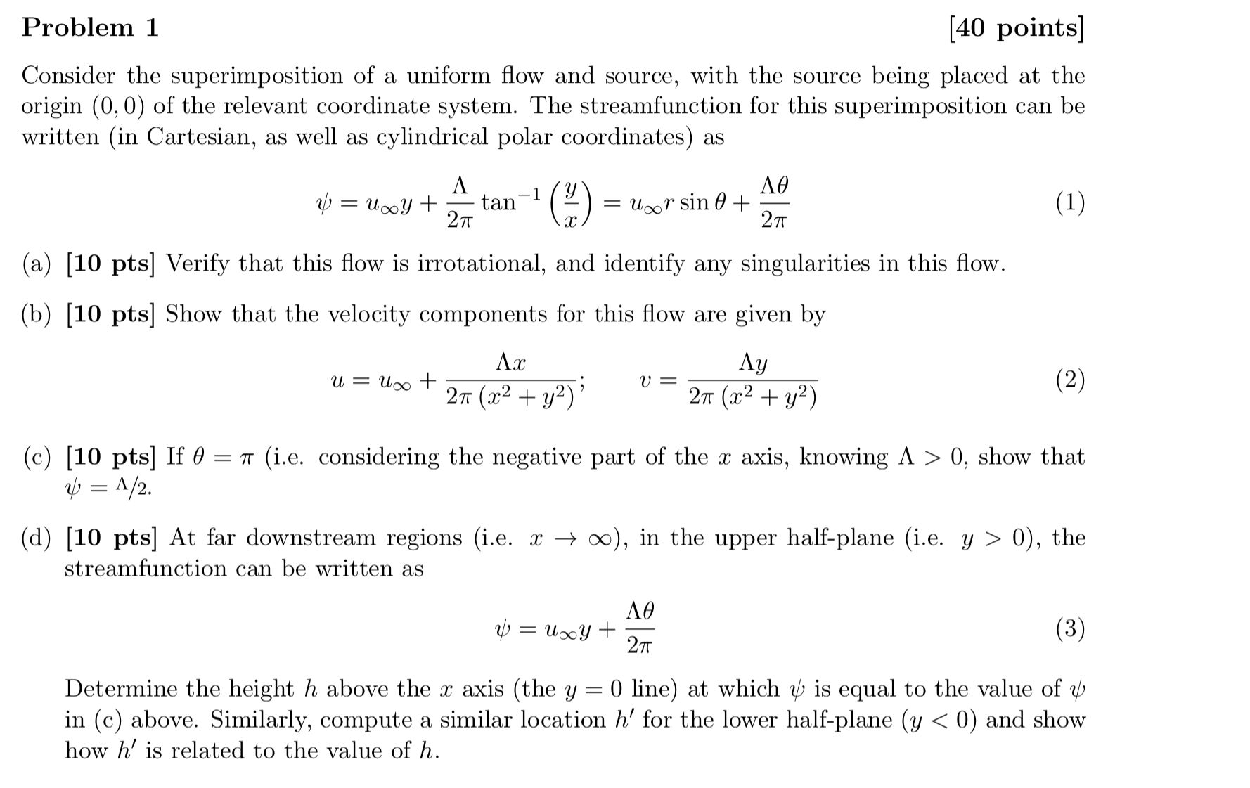 Solved Problem 1[40 ﻿points]Consider the superimposition of | Chegg.com