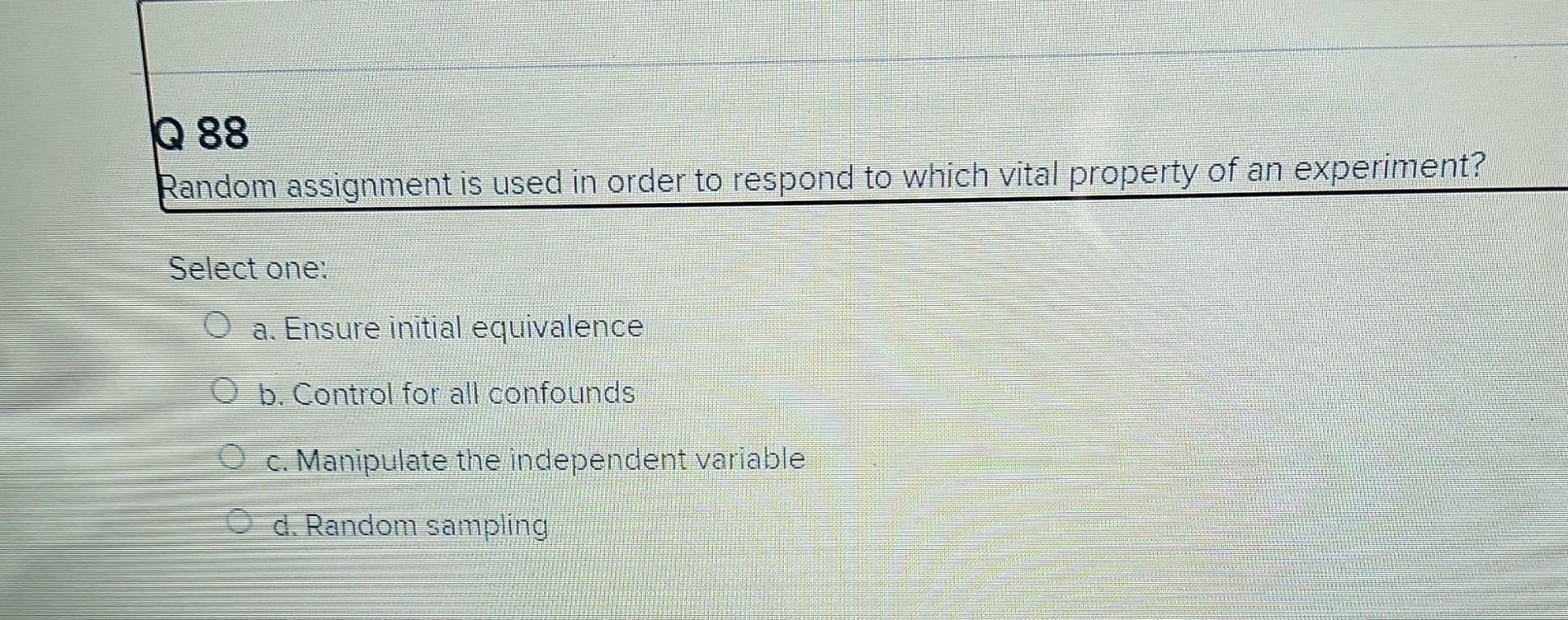 In a sequential mixed-methods design Select one: a. | Chegg.com