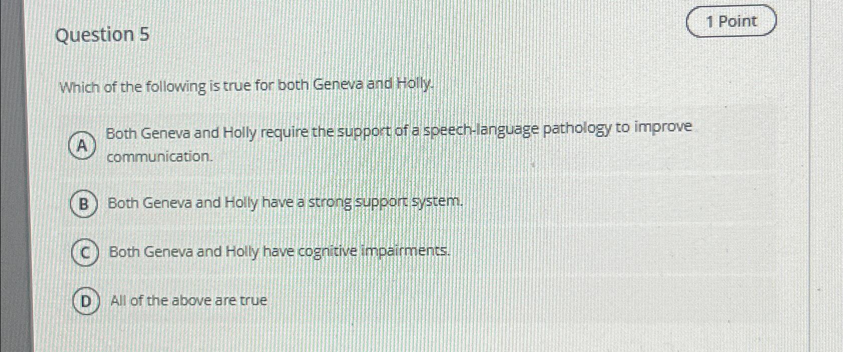 Solved Question 51 ﻿PointWhich of the following is true for | Chegg.com