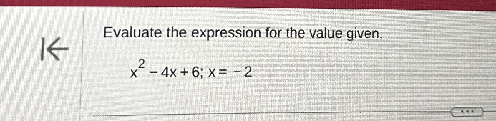 Solved Evaluate the expression for the value | Chegg.com