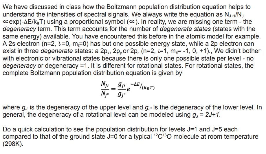 Solved We have discussed in class how the Boltzmann | Chegg.com