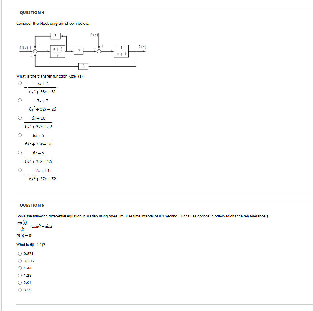Solved QUESTION 4Consider the block diagram shown below.What | Chegg.com