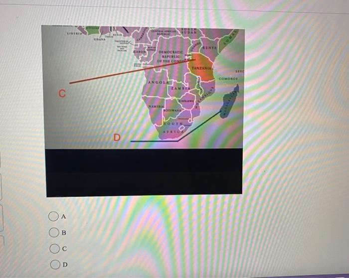 Solved In this map of Africa, Islam is the predominant | Chegg.com