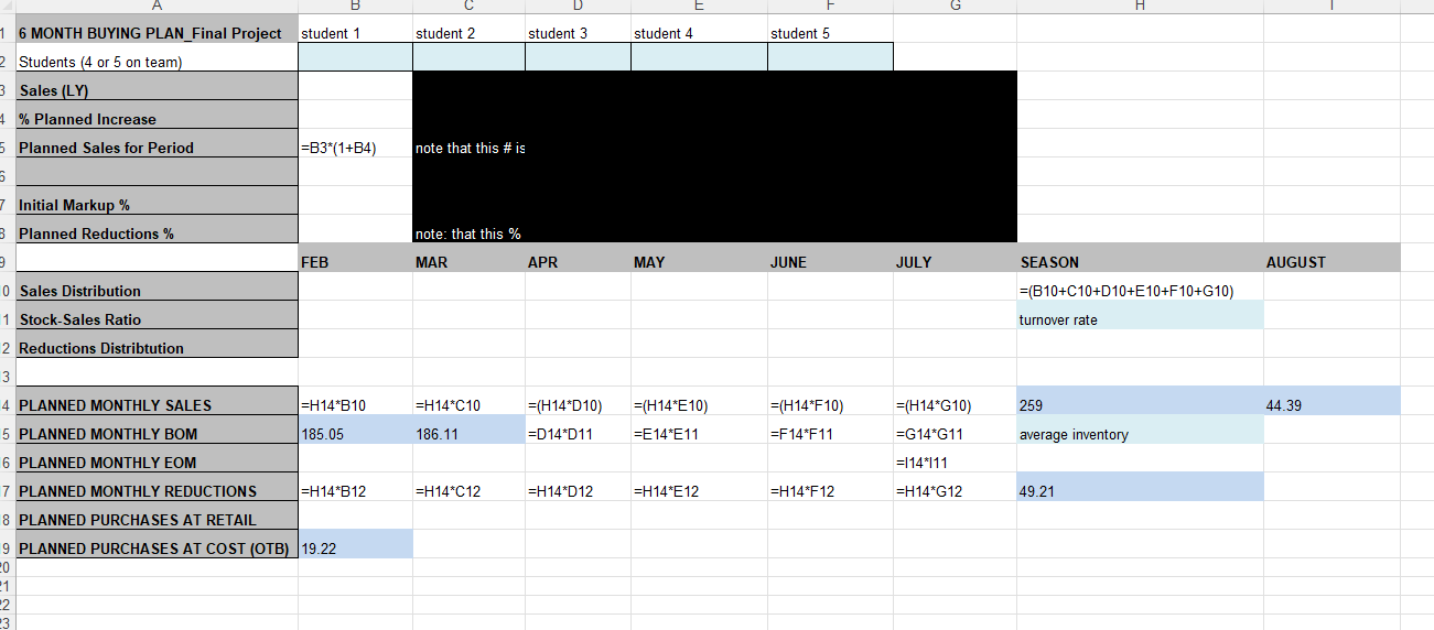 Solved How can this be done using this Excel format? | Chegg.com
