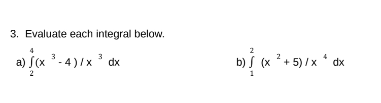 Solved Evaluate each integral | Chegg.com