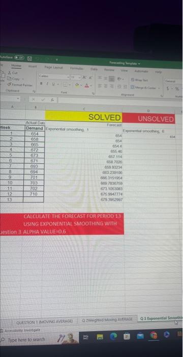 Solved SOLVED EXAMPLE UNSOLVED QUESTION CALCULATE THE | Chegg.com