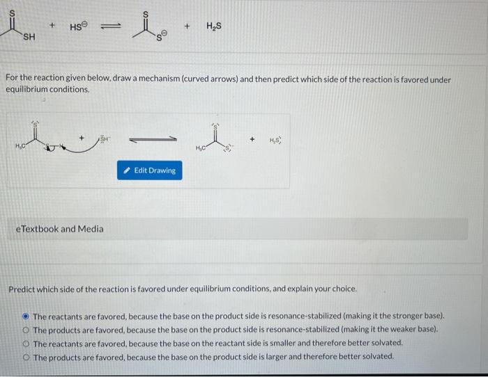 Solved shouldnt the reactants side be favor? based on ARIO? | Chegg.com