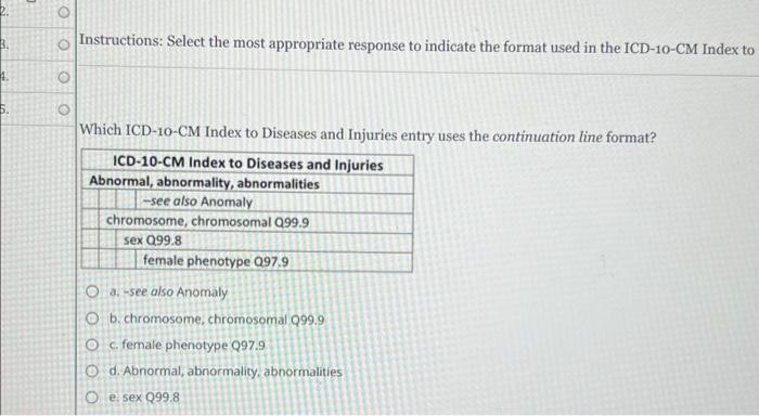 Solved Instructions: Select the most appropriate response to | Chegg.com Solved Instructions: Select the most appropriate response to | Chegg.com