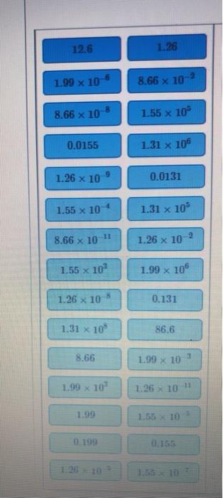 Solved complete the table by specifying each number in | Chegg.com