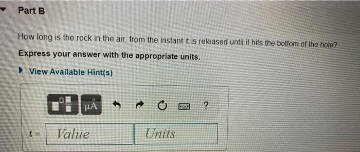 Solved A rock is tossed straight up from the ground with a | Chegg.com