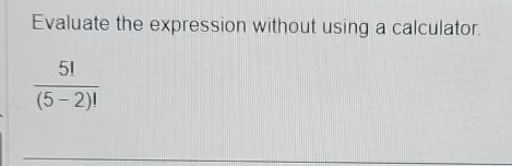 Solved Evaluate the expression without using a calculator. | Chegg.com
