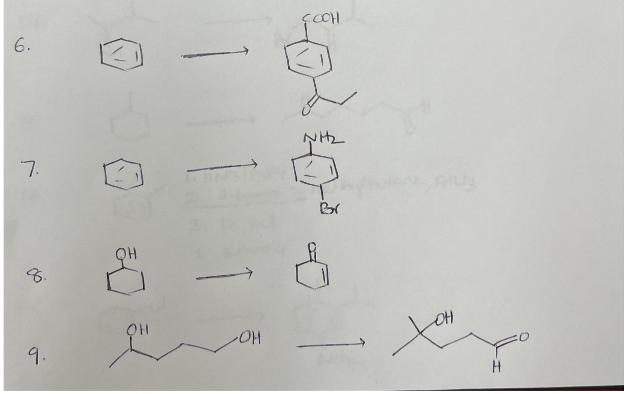 Solved Please draw out step by step mechanism | Chegg.com