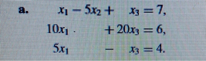 Solved Find the row interchanges that are required to solve | Chegg.com