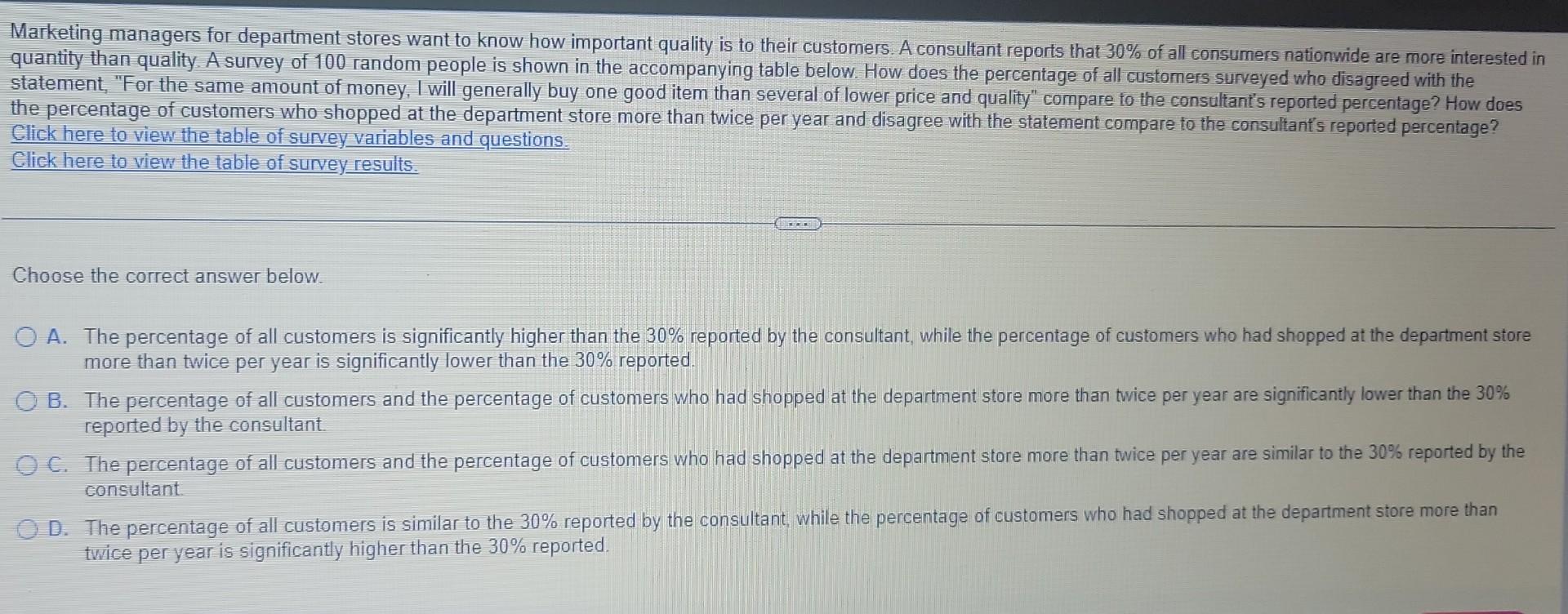 Solved \begin{tabular}{l|l} \hline Variable and Question & | Chegg.com