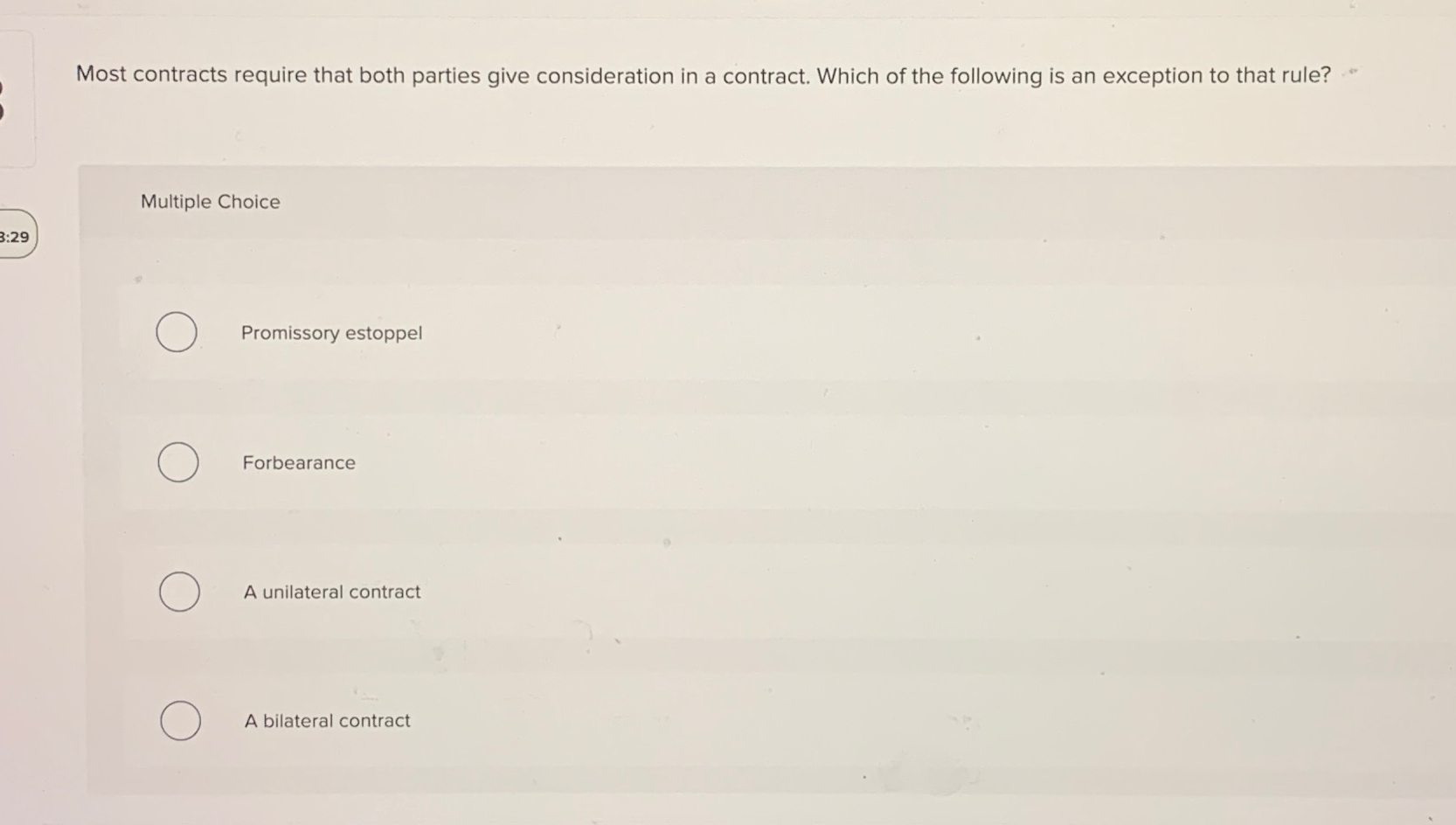 Solved Most contracts require that both parties give | Chegg.com