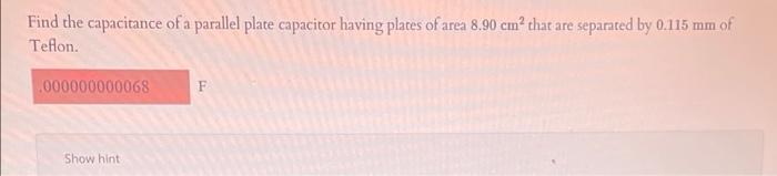 Solved Calculate the voltage applied to a 4.54F capacitor | Chegg.com