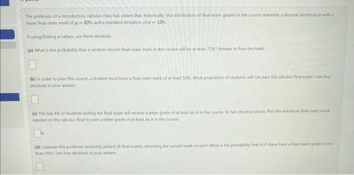 Solved Evaluate the following probability expressions. | Chegg.com