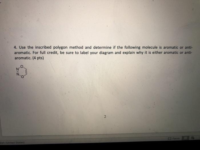 Solved 4. Use the inscribed polygon method and determine if | Chegg.com