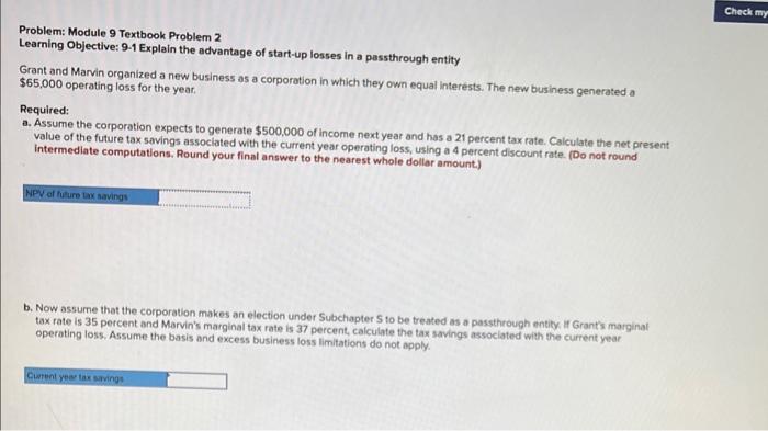 Solved Problem: Module 9 Textbook Problem 2 Learning | Chegg.com
