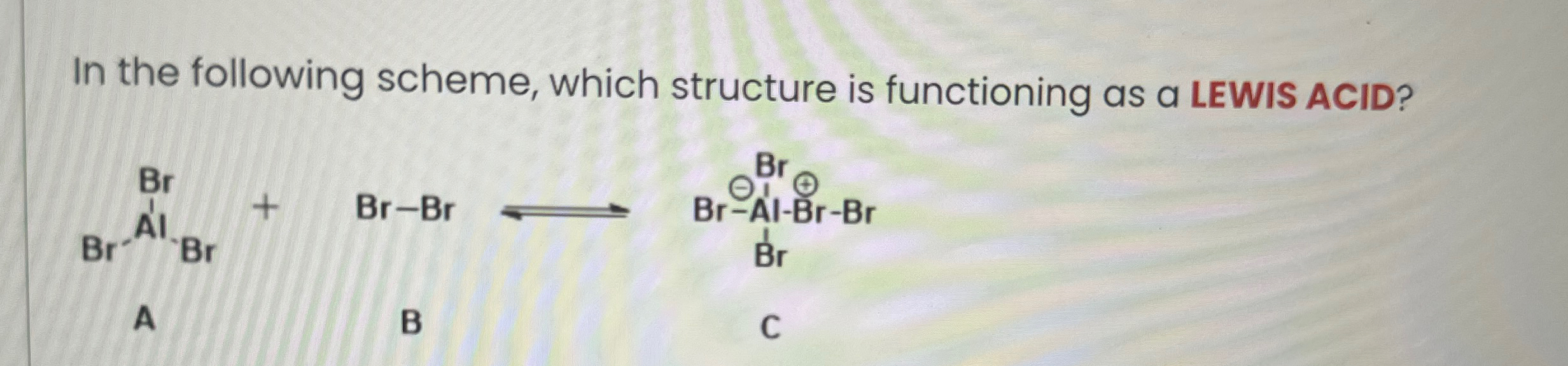Solved In the following scheme, which structure is | Chegg.com