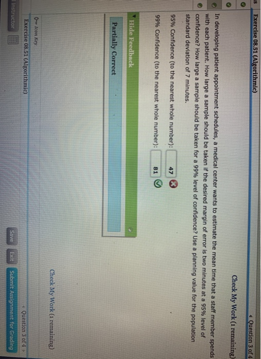 Solved us Exercise 08.51 (Algorithmic) Question 3 of 4 Check | Chegg.com