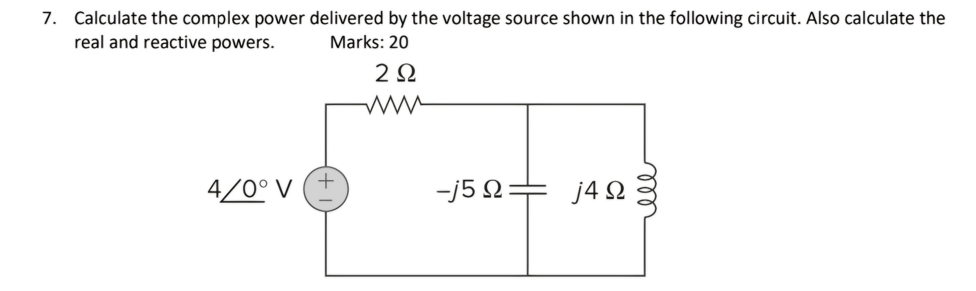 Solved Calculate the complex power delivered by the voltage | Chegg.com