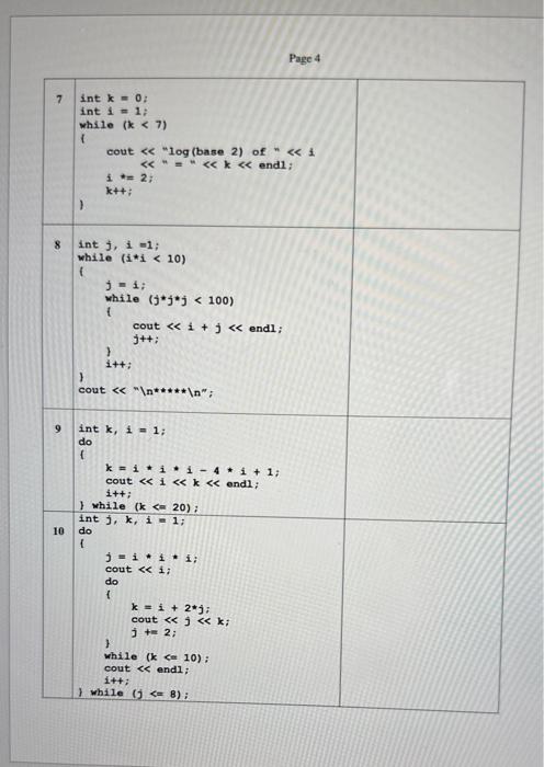 Solved Page 2 Narne: 4. (30 pts) For each part below, show | Chegg.com Solved Page 2 Narne: 4. (30 pts) For each part below, show | Chegg.com