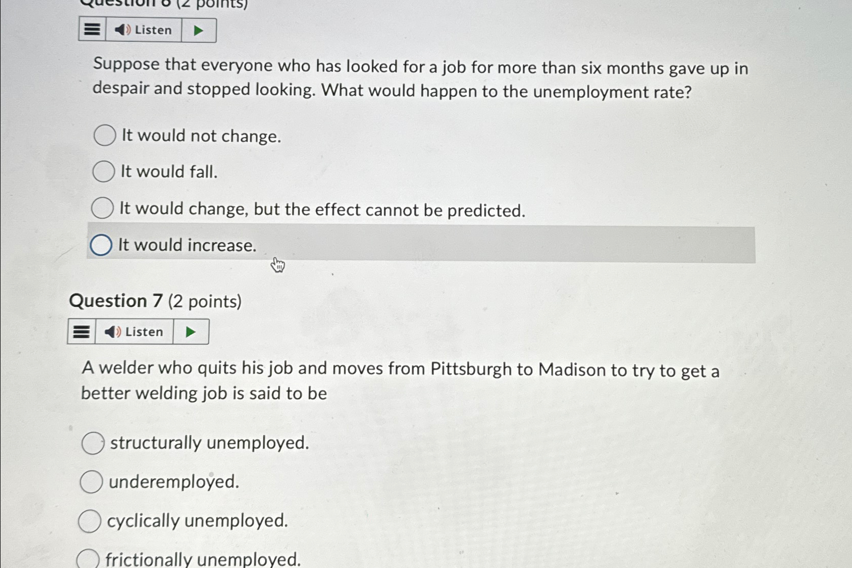 Solved Suppose that everyone who has looked for a job for | Chegg.com
