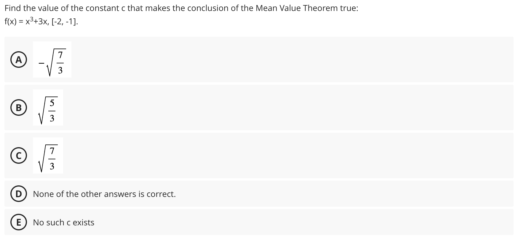 Solved Find the value of the constant c ﻿that makes the | Chegg.com
