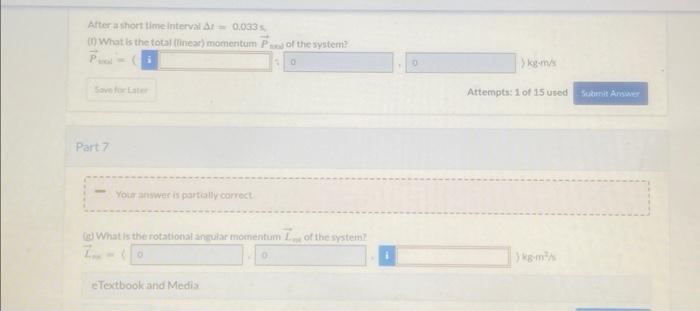 Solved In the fgure two small objects each of mass m=0.275 | Chegg.com