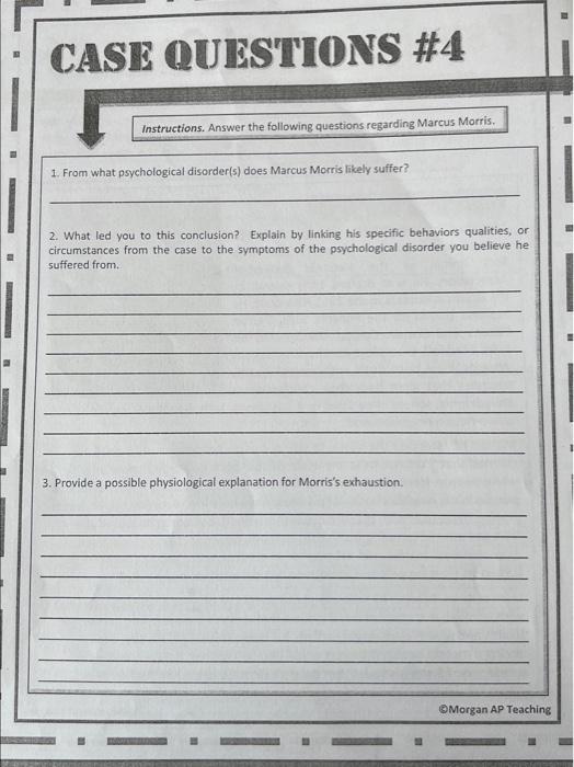 Solved Instructions. Read the following cases and attempt to | Chegg.com