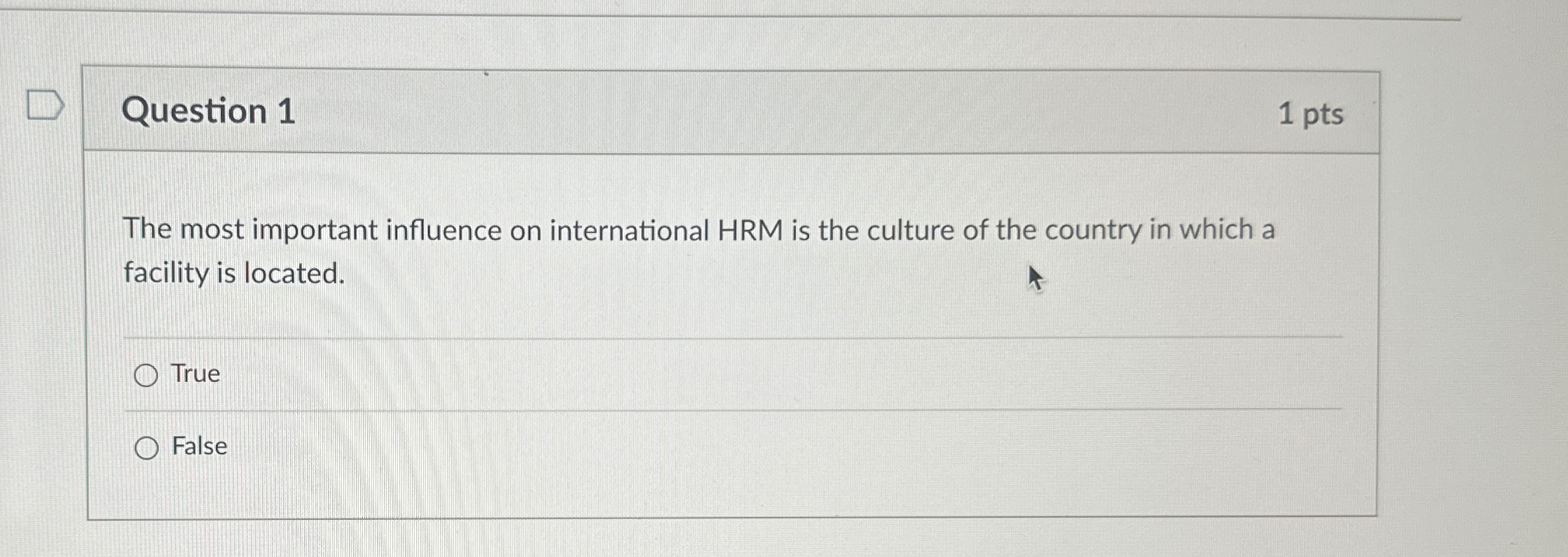 Solved Question 11 ﻿ptsThe most important influence on | Chegg.com