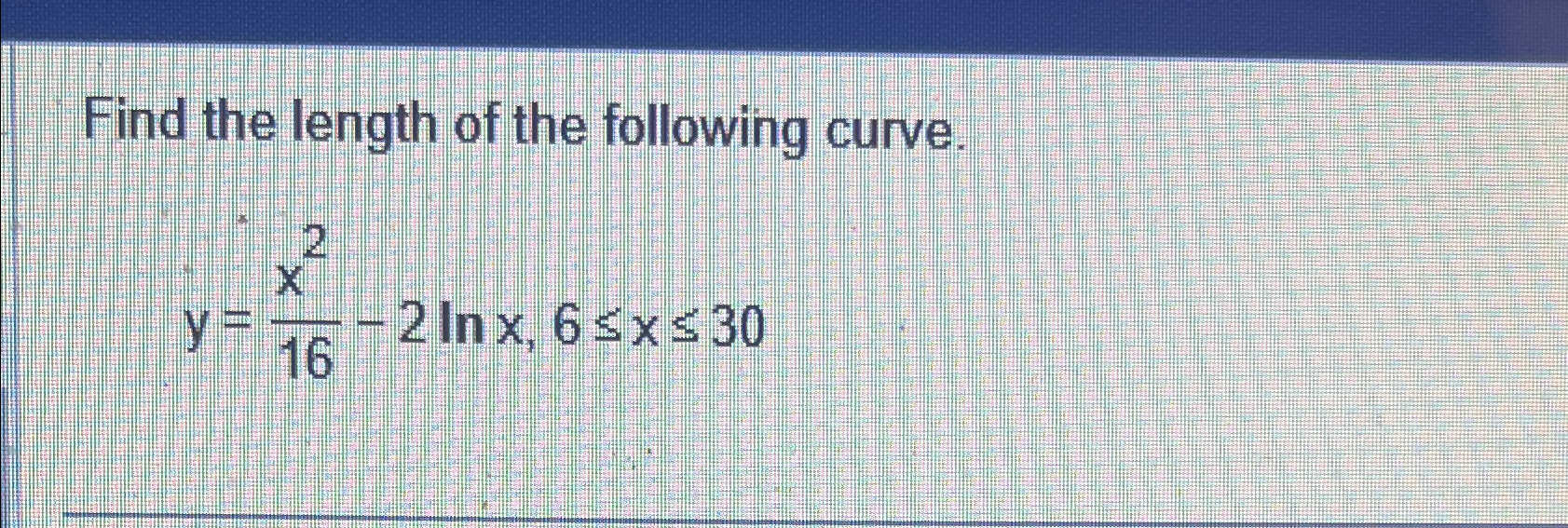 Solved Find the length of the following | Chegg.com