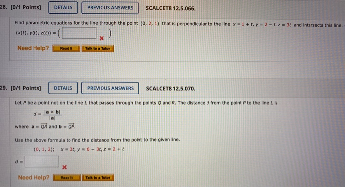Solved 28. (0/1 Points) DETAILS PREVIOUS ANSWERS SCALCET8 | Chegg.com