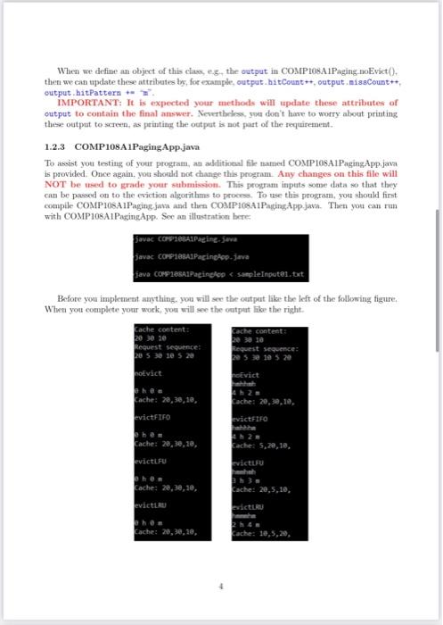 Solved 1 The paging/caching problem 1.1 Background The | Chegg.com