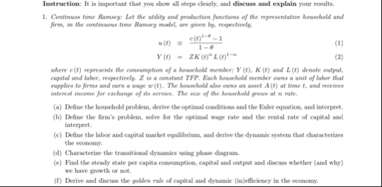 Solved Instruction: It is important that you show all steps | Chegg.com