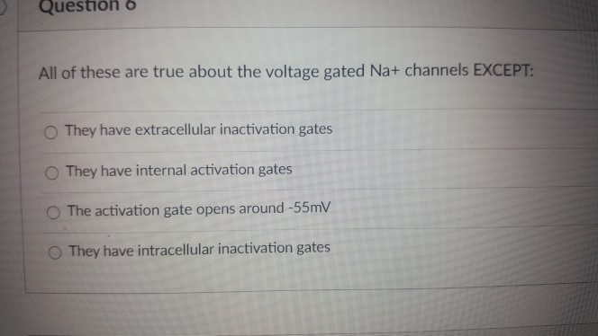 Solved Question 6 All of these are true about the voltage | Chegg.com