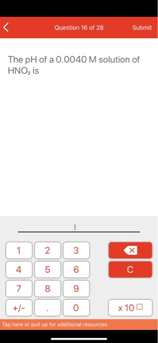 Solved Question 10 of 28 Submit In an aqueous solution at | Chegg.com