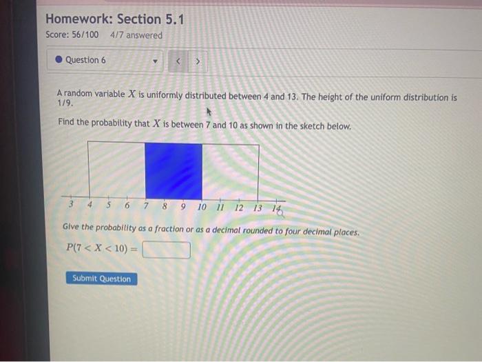 Solved A random variable X is uniformly distributed between | Chegg.com